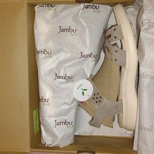 Jambu | Shoes | Jbu By Jambu Joanna Vegan Nubuck Sandals In Taupe ...